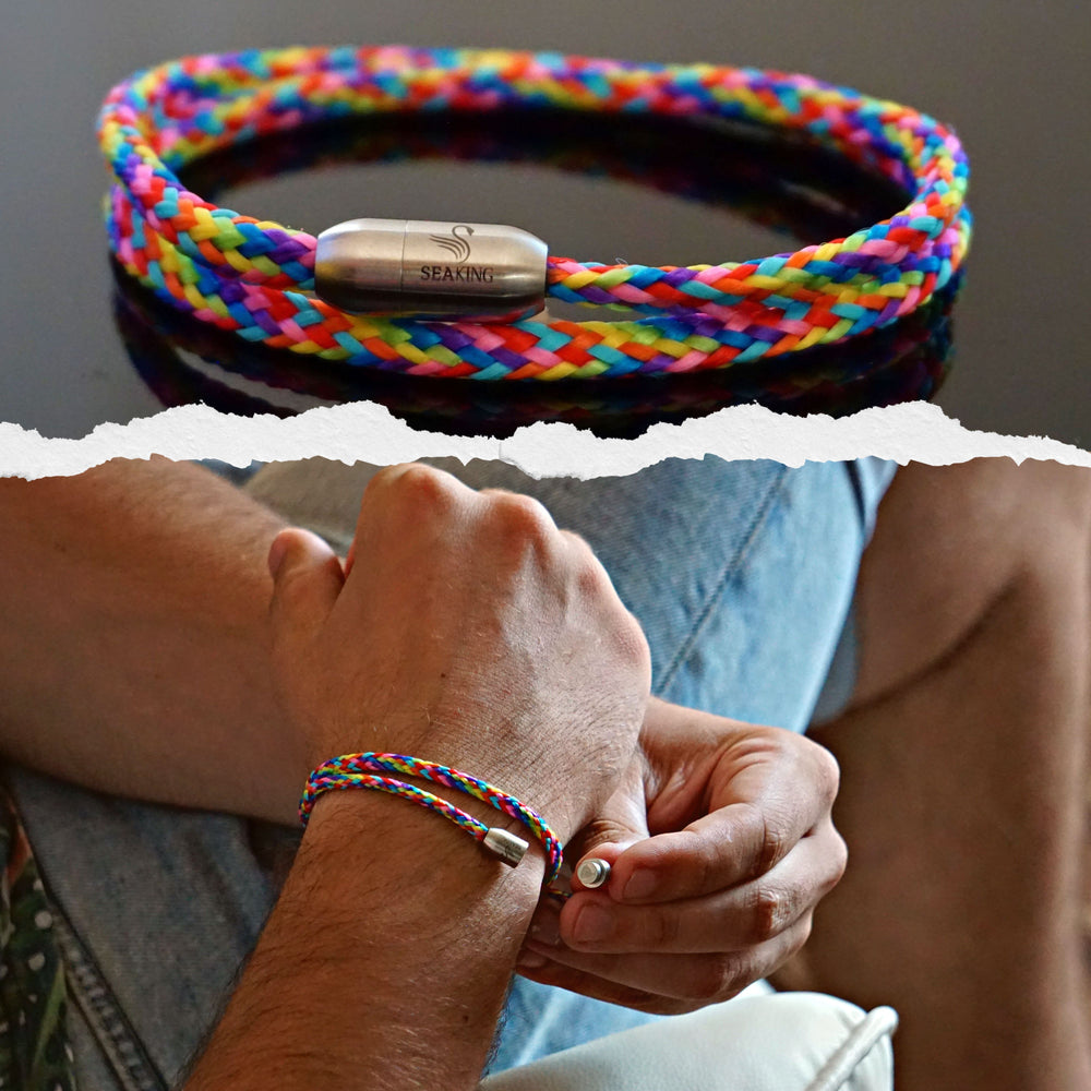 Analog Armbänder aus Segeltau und Edelstahl | SEAKING Bracelets – Sea King Bracelets