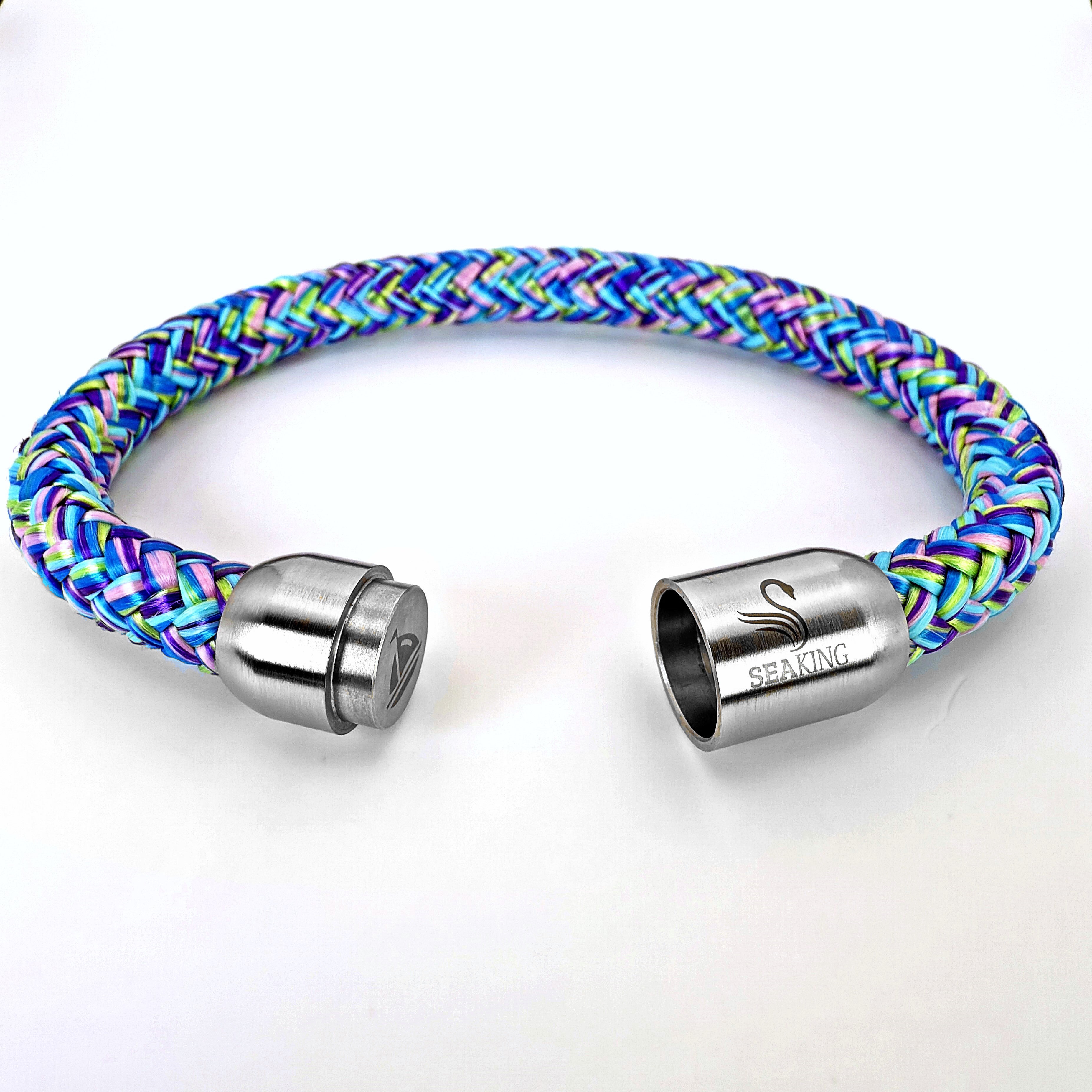 Analog Armbänder aus Segeltau und Edelstahl | SEAKING Bracelets