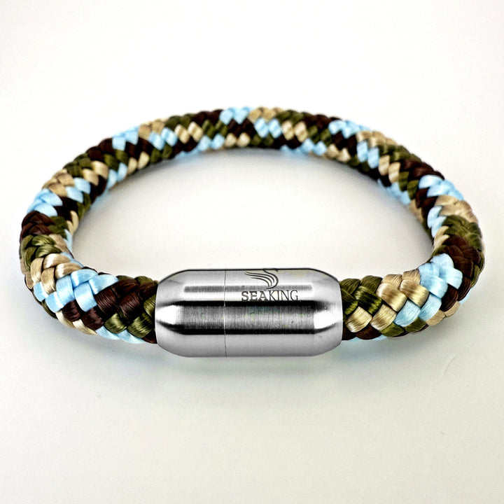 Analog Armbänder aus Segeltau und Edelstahl | SEAKING Bracelets